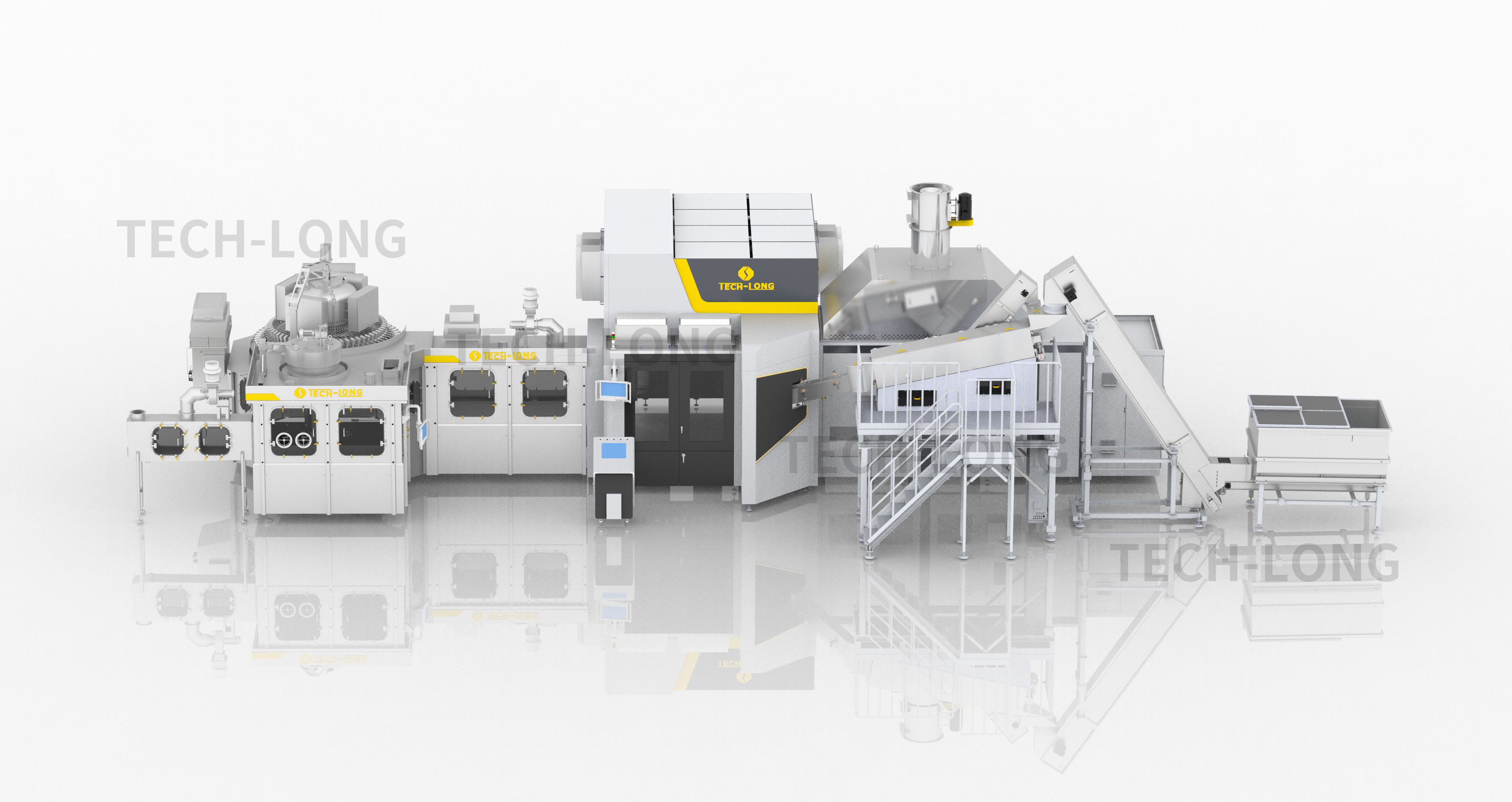 Otra línea de llenado aséptico flexible de esterilización con método de ...